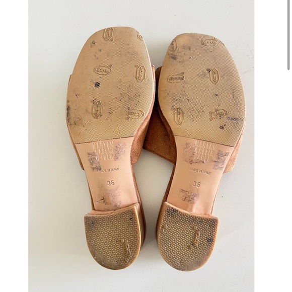 Maryam Nassir Zadeh | Shoes | Mnz Maryam Nassir Zadeh Sophie Slide Tan ...